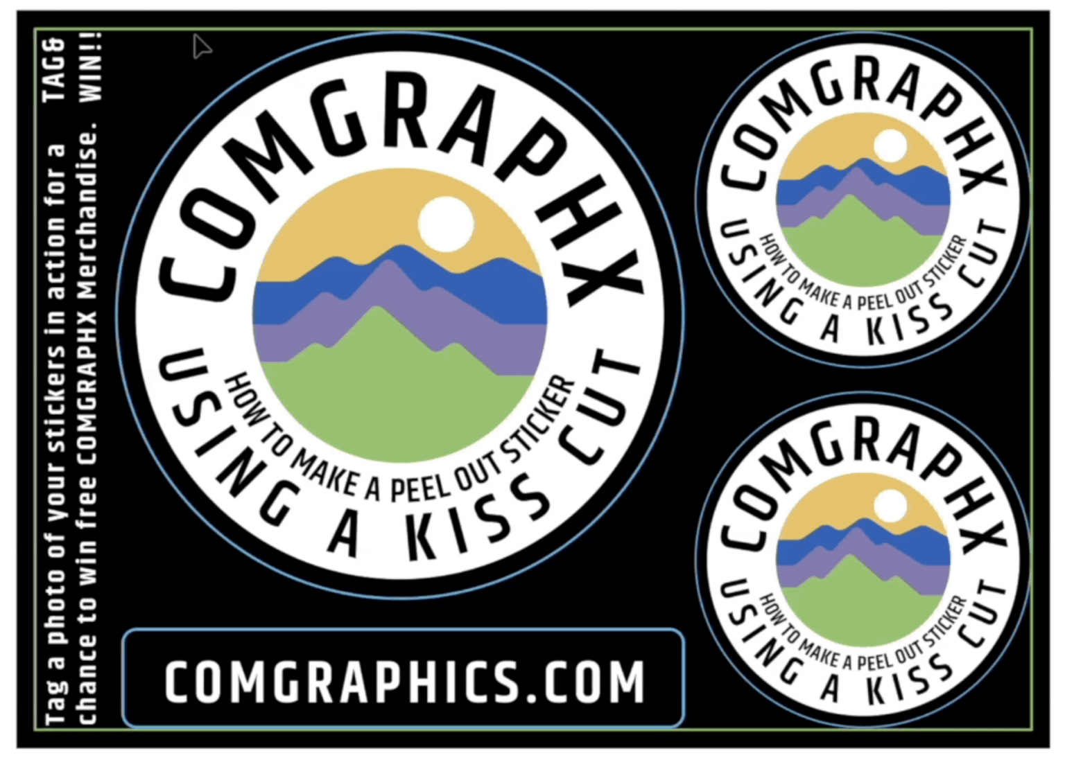 How to Design a Sticker Sheet - Comgraphx