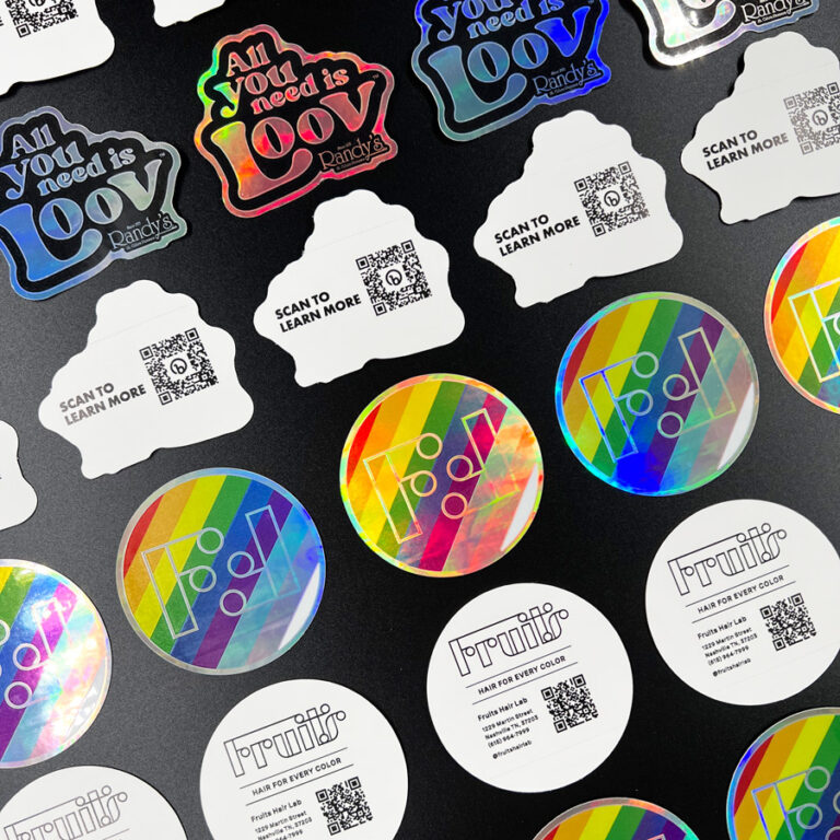 How to Design Holographic Stickers