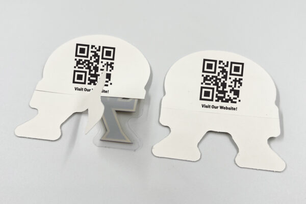 Clear Back Print Stickers - Comgraphx